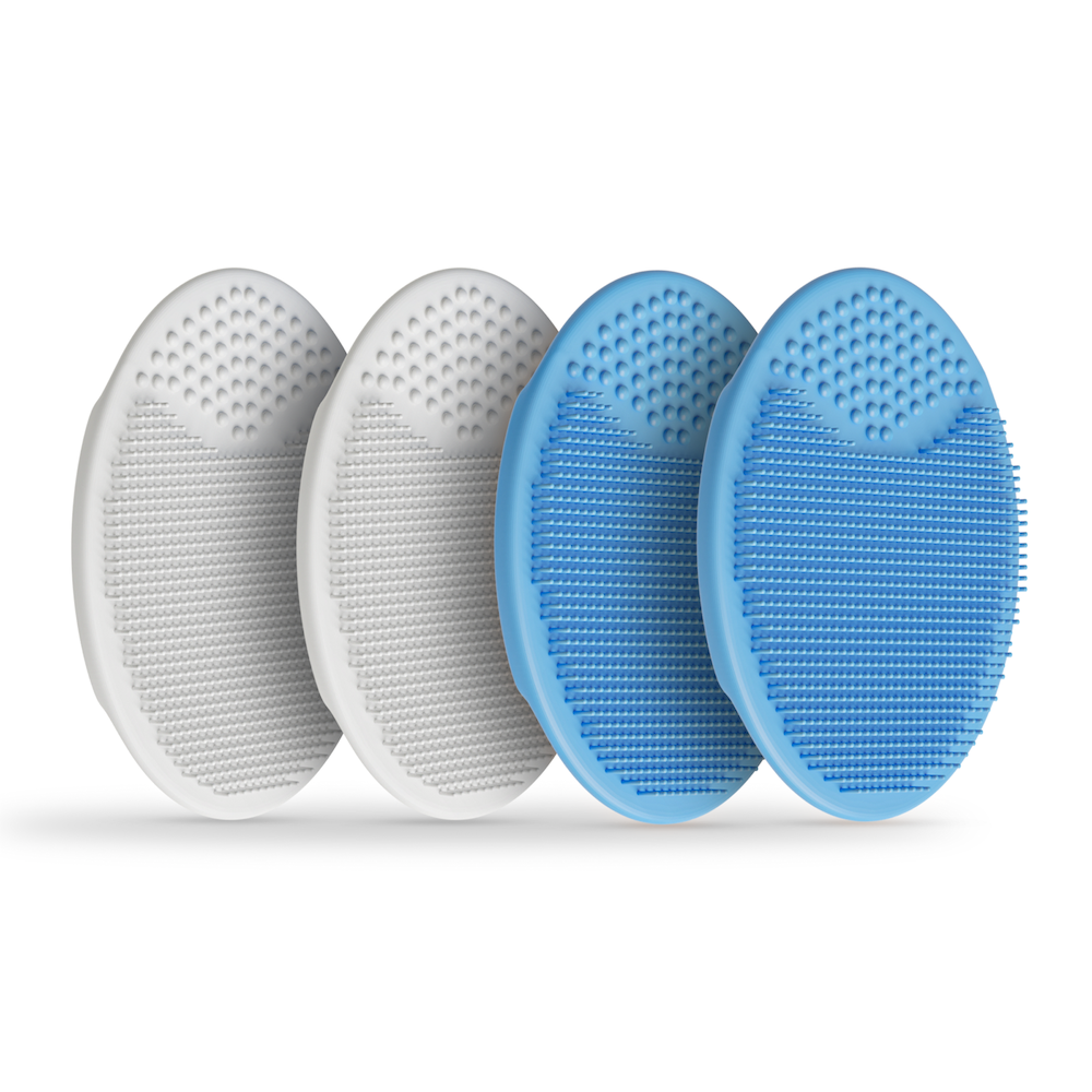 Truly Clear Silicone Exfoliate Pads | Gently Cleanses Acne-Prone Skin